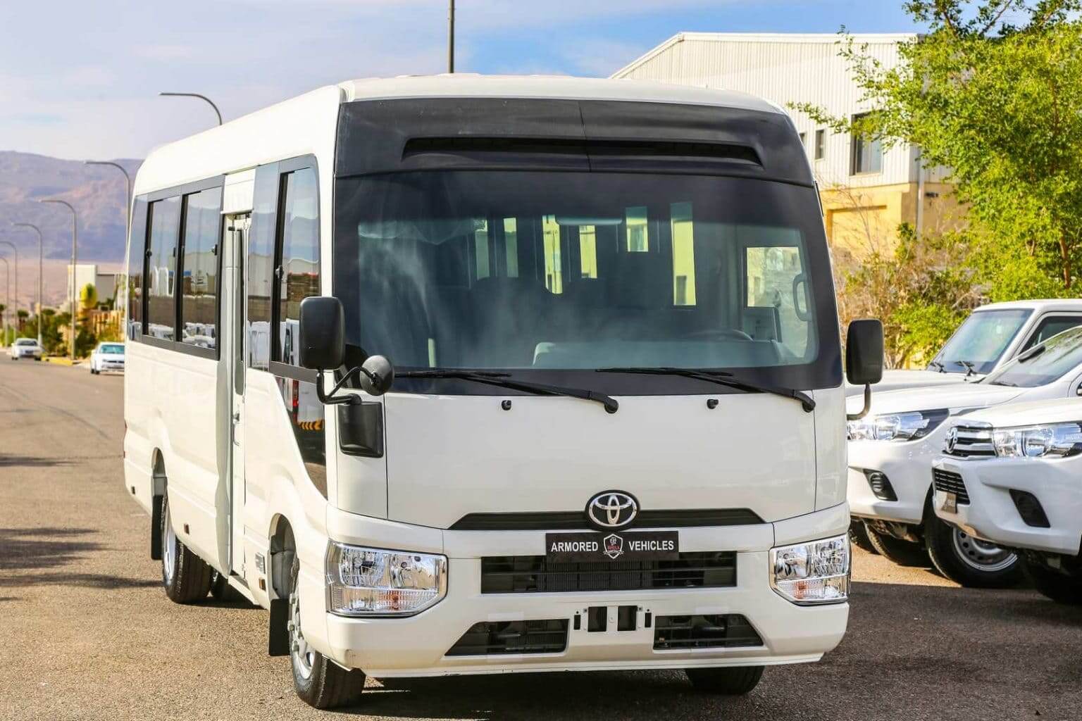Shield Armored Vehicles - Toyota Coaster